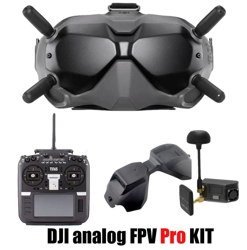 DJI analog FPV Pro KIT комплект для керування fpv-дроном з пультом ...